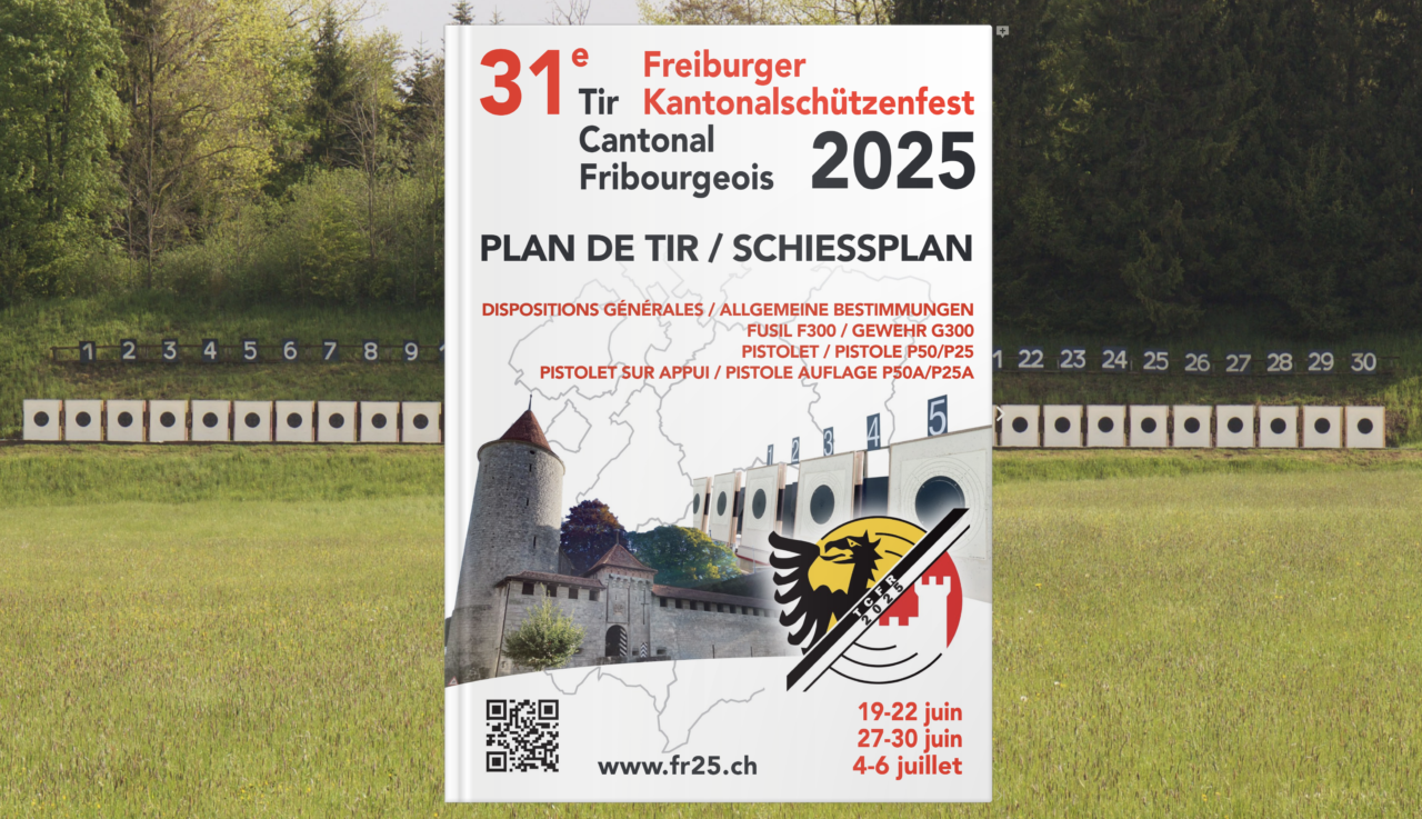 Plan de tir | 31ème Tir cantonal fribourgeois